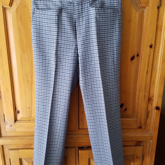 Jaymar Ruby | Pants | Vintage 7s Sansabelt Jaymar Men Blue Gray Check ...